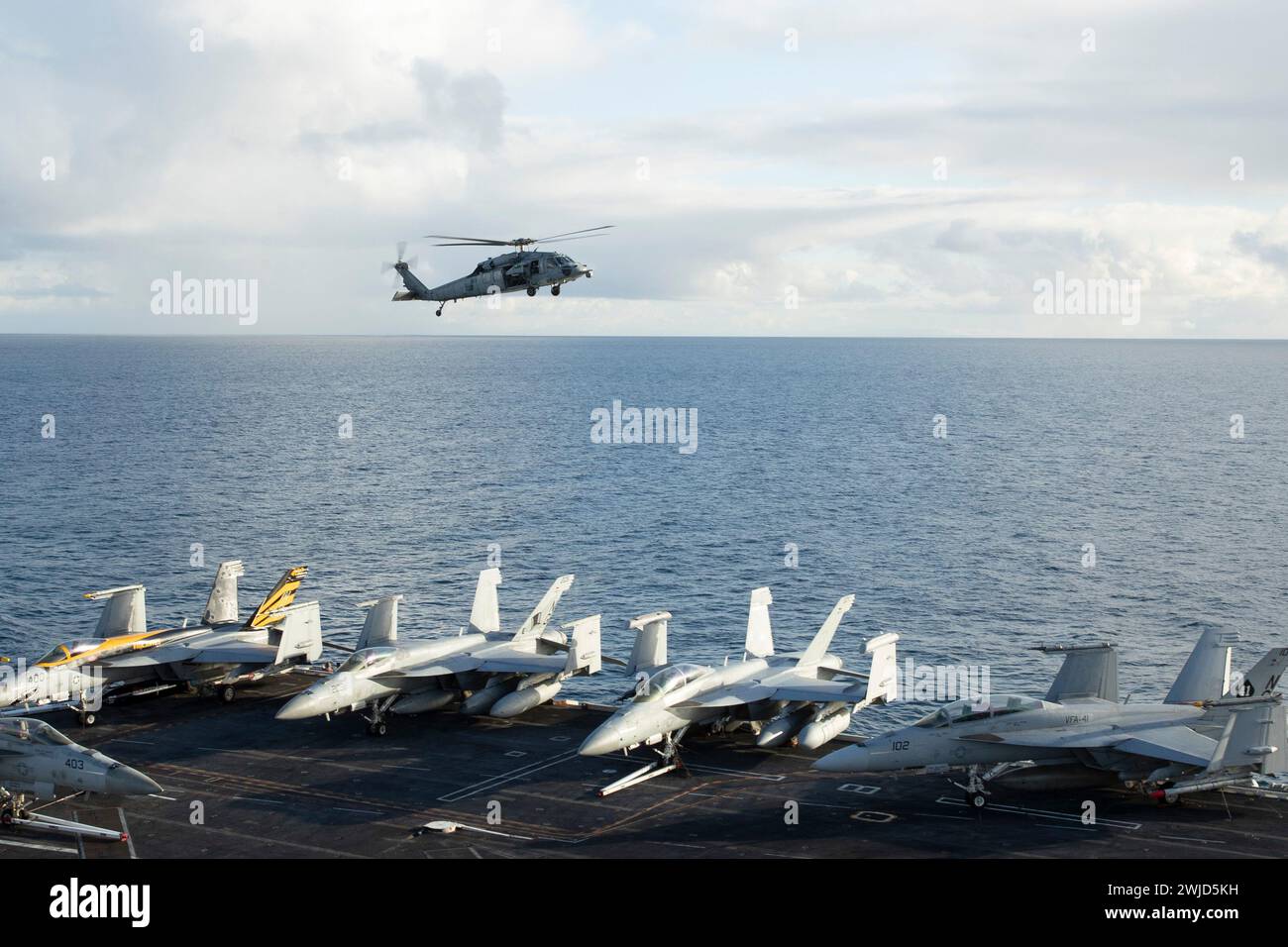 240209-N-PV534-1035 PACIFIC OCEAN (Feb. 9, 2024) An MH-60S Sea Hawk ...