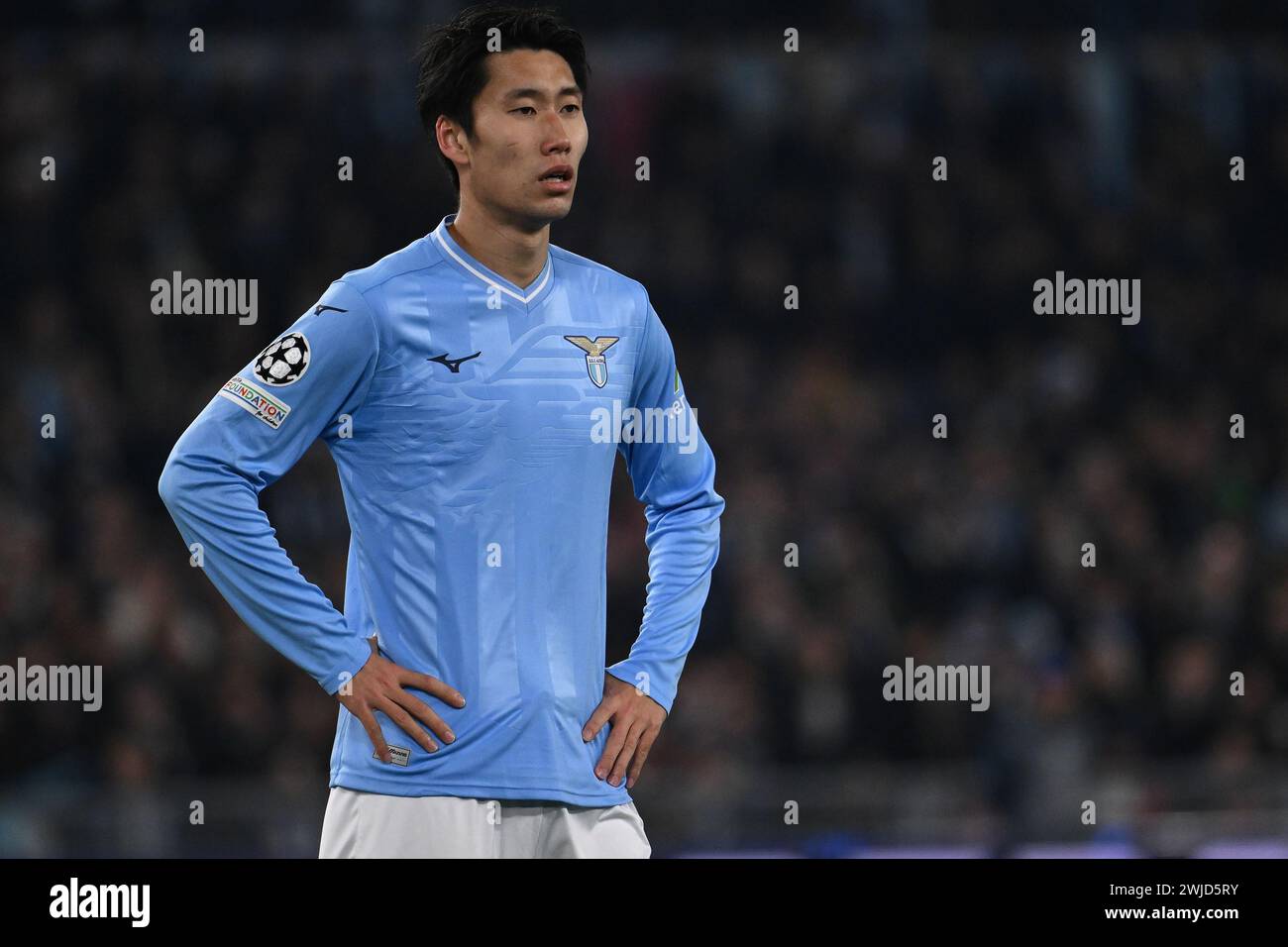 Rome, Italy. 14th Feb, 2024. Daichi Kamada of S.S. Lazio during the ...