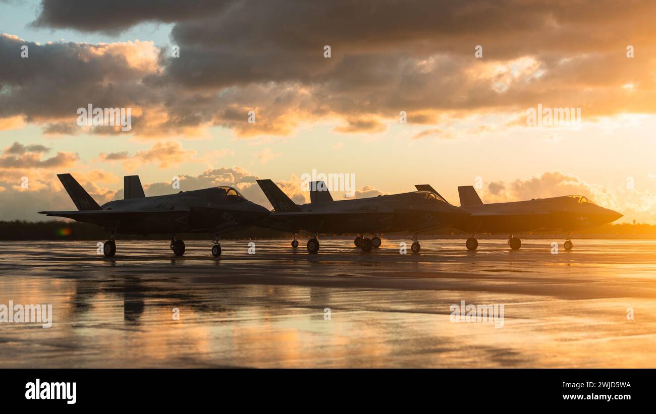 U.S. Marine Corps pilots with Marine Fighter Attack Squadron (VMFA) 542 ...