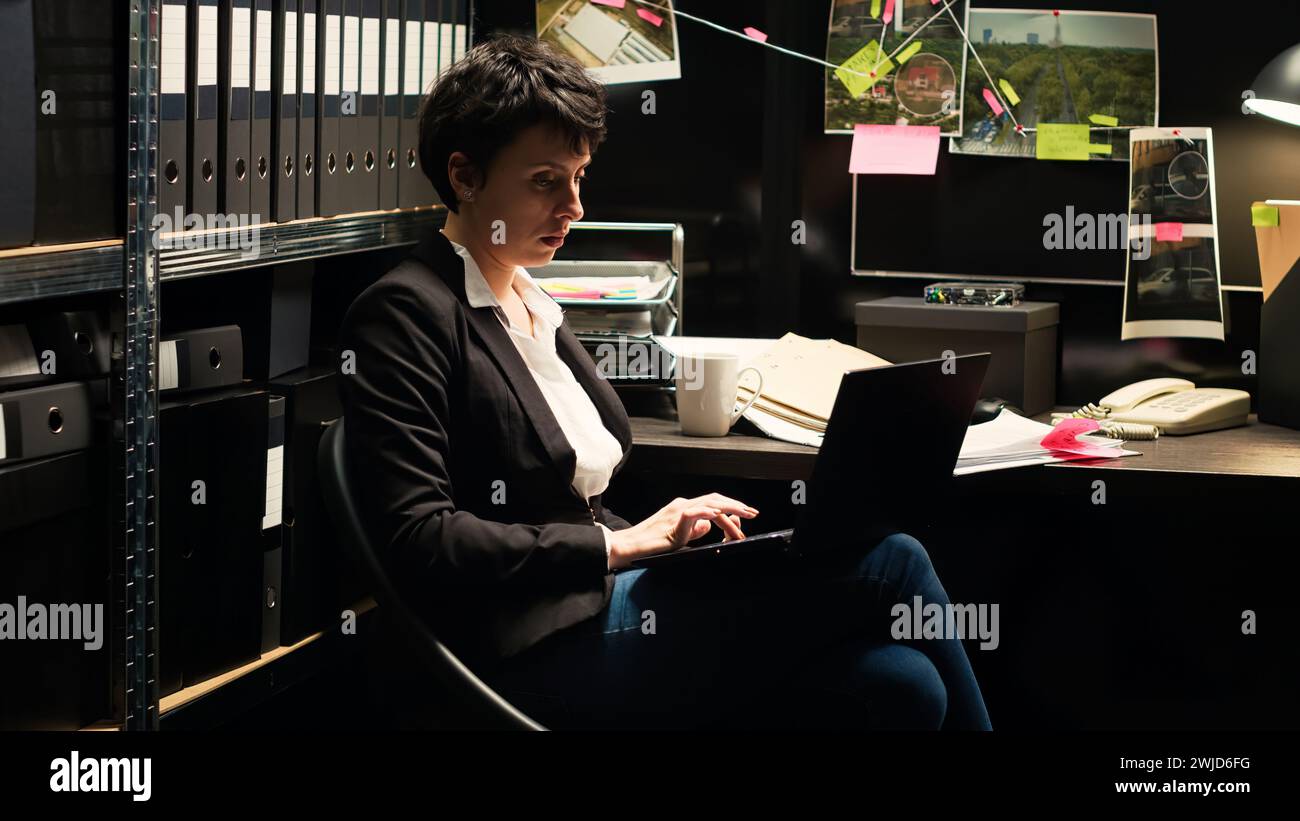 Woman inspector on mission hi-res stock photography and images - Alamy