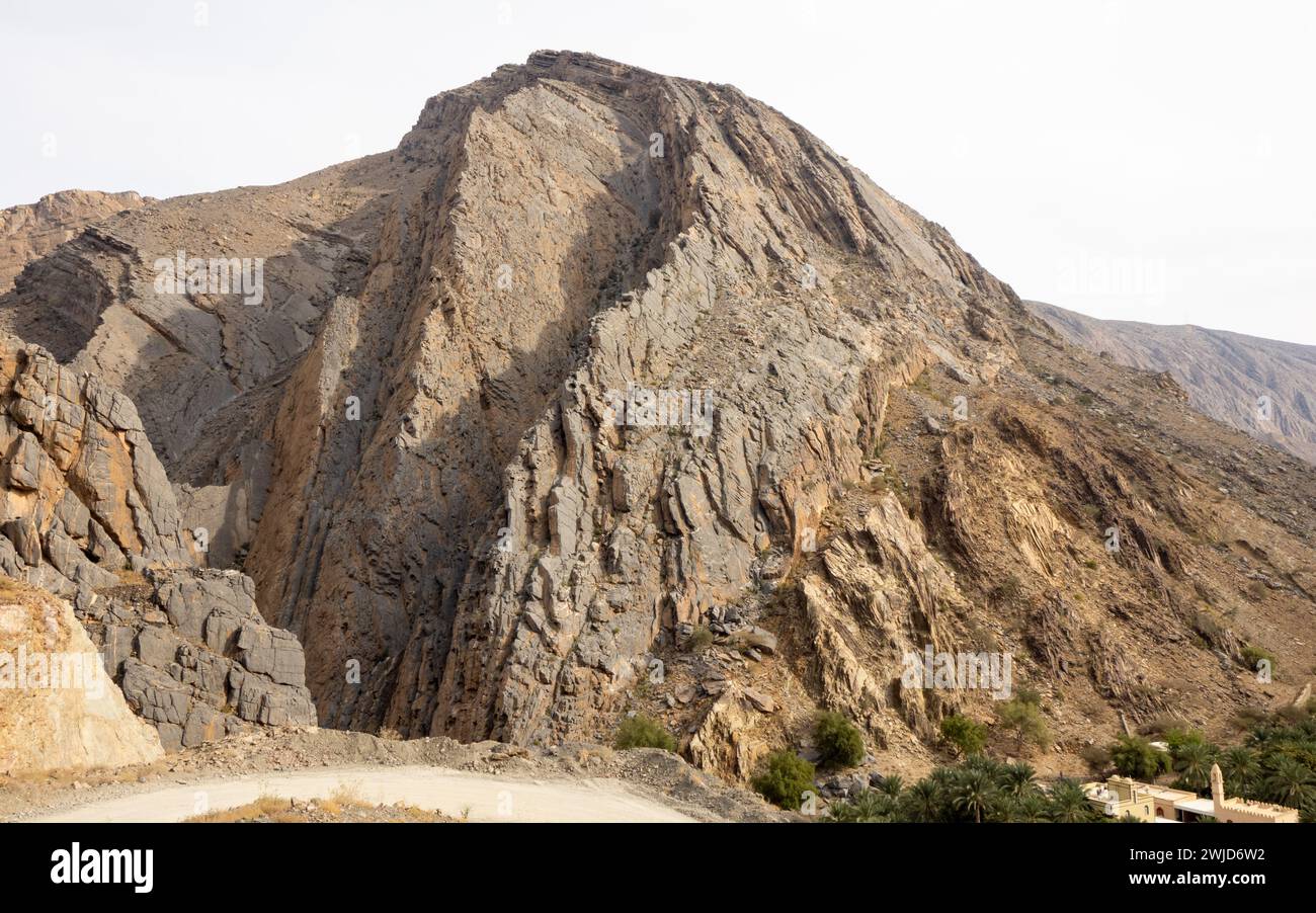 Wadi murri mountain road hi-res stock photography and images - Alamy