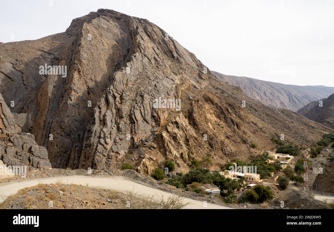 Wadi murri mountain road hi-res stock photography and images - Alamy