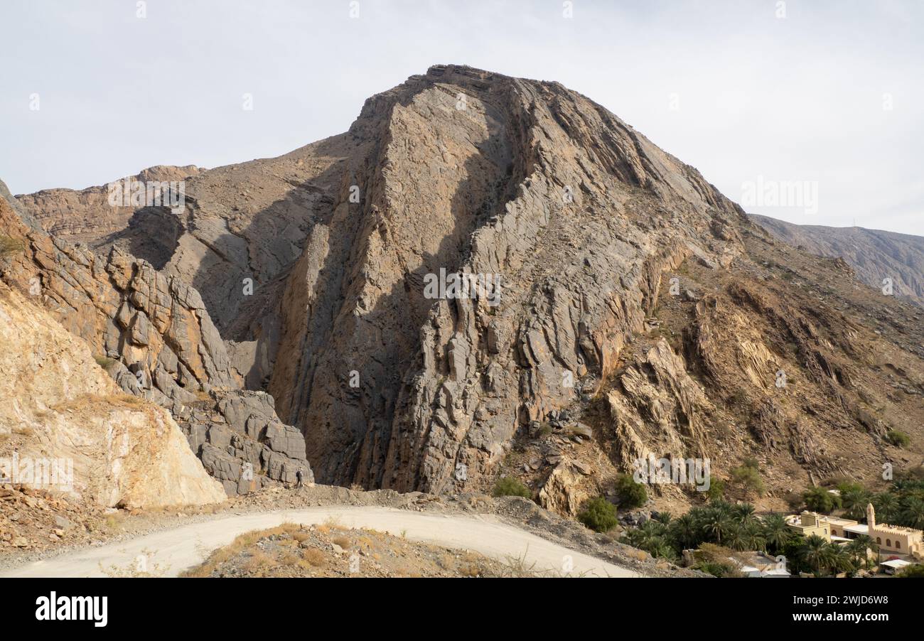 Wadi murri mountain road hi-res stock photography and images - Alamy