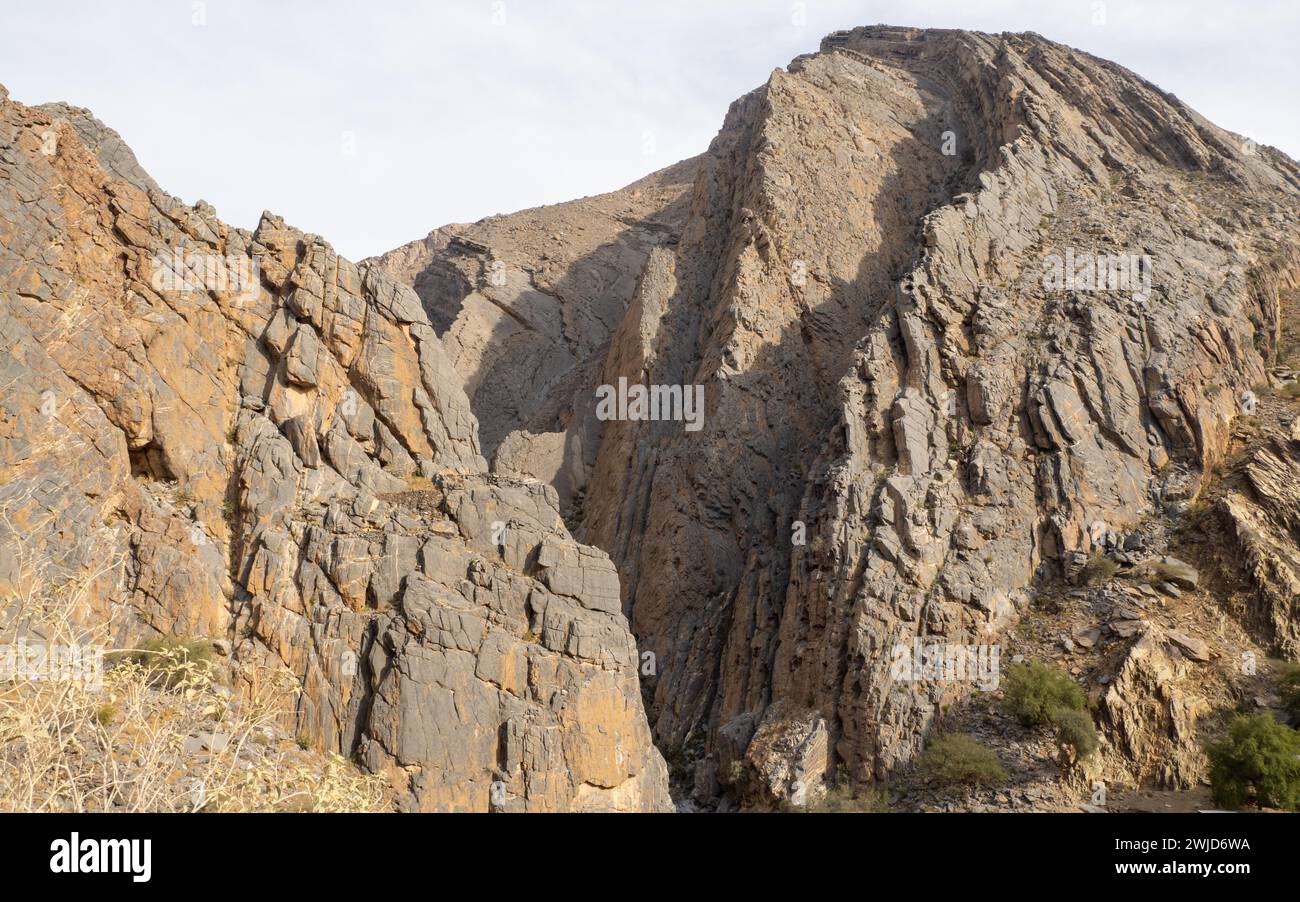 Wadi murri mountain road hi-res stock photography and images - Alamy