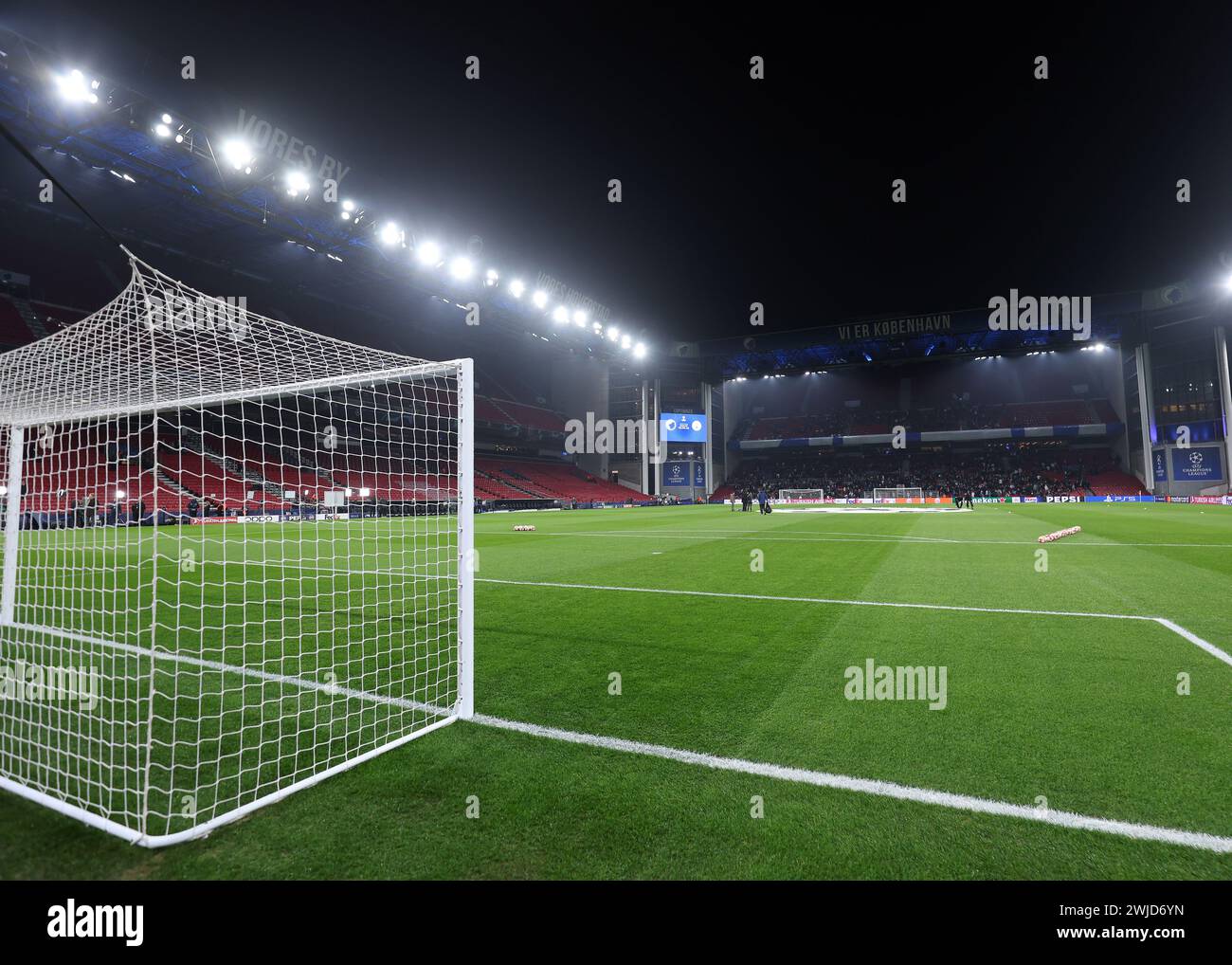 Copenhagen parken stadium hi-res stock photography and images - Alamy