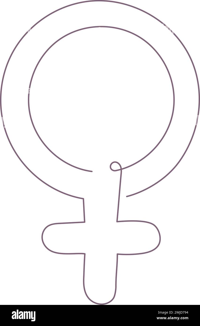 Female symbol icon Women day Vector Stock Vector Image & Art - Alamy