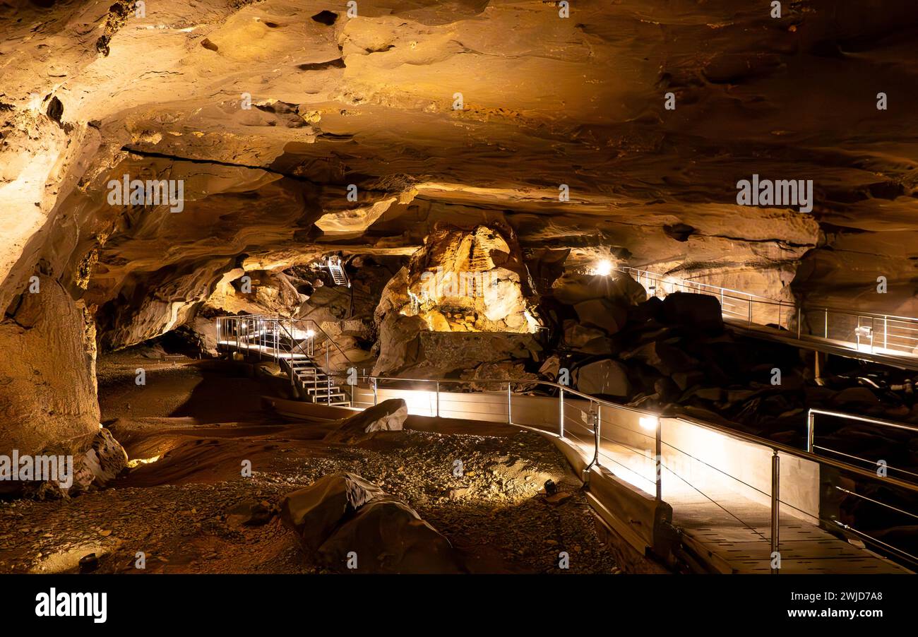 Inside al hoota cave hi-res stock photography and images - Alamy