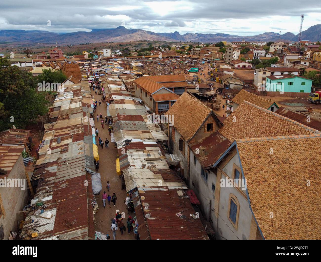 Antsirabe city, Madagascar Stock Photo - Alamy