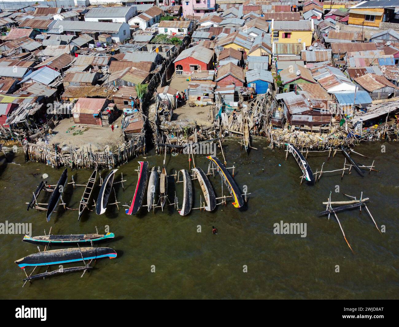 Fishermen port in Toliara, Madagascar Stock Photo - Alamy