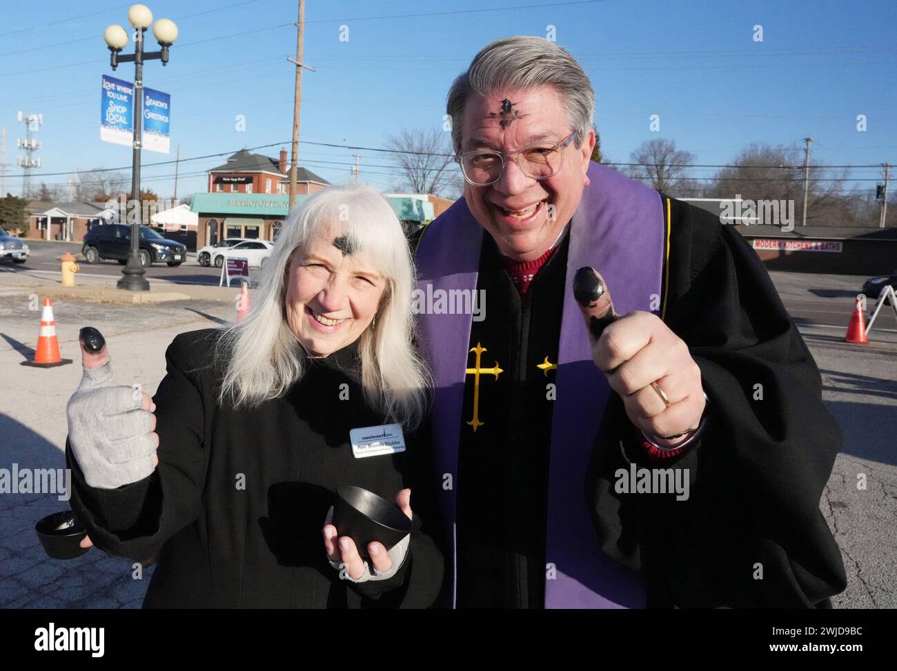Manchester, United Statrs Of Amrica. 18th Feb, 2024. Brenda Stobbe and ...