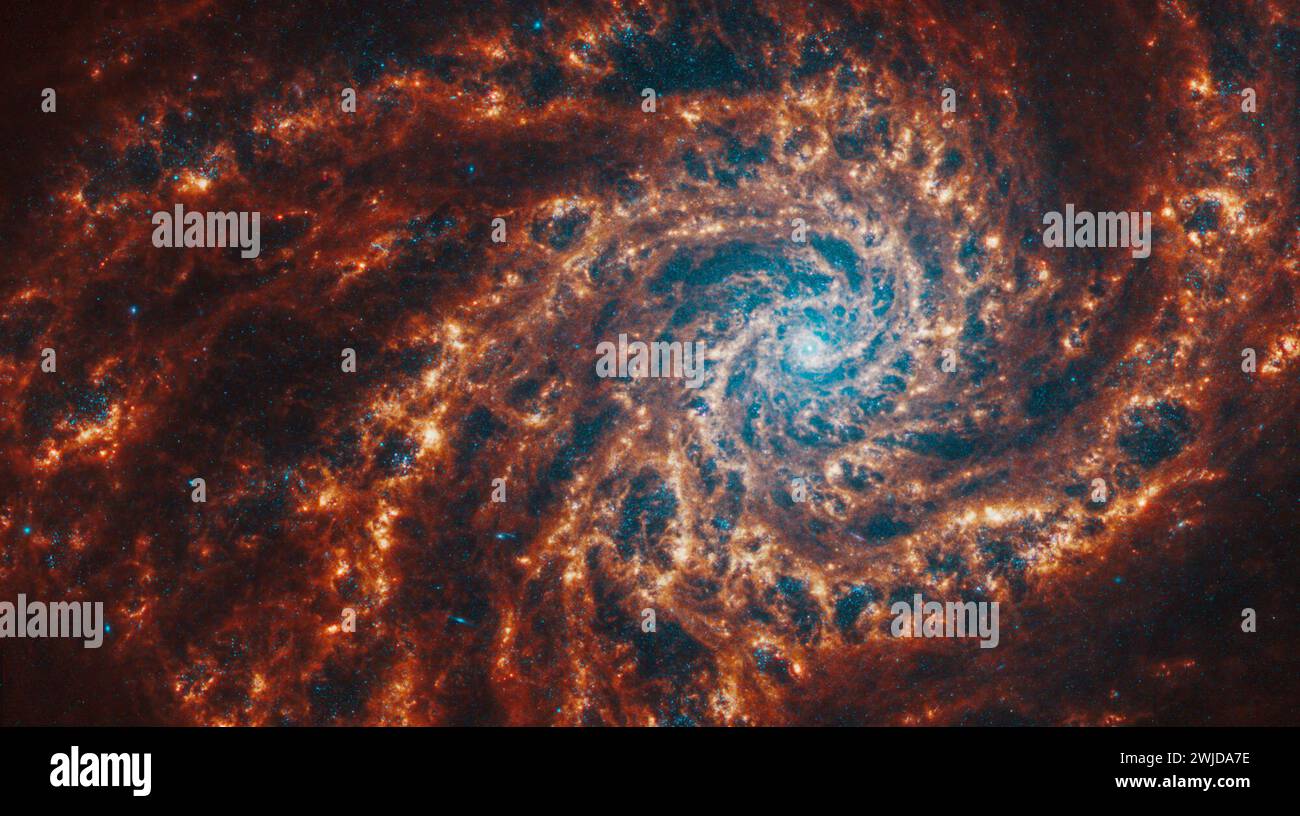Space. 29th Jan, 2024. It's oh-so-easy to be mesmerized by this spiral ...