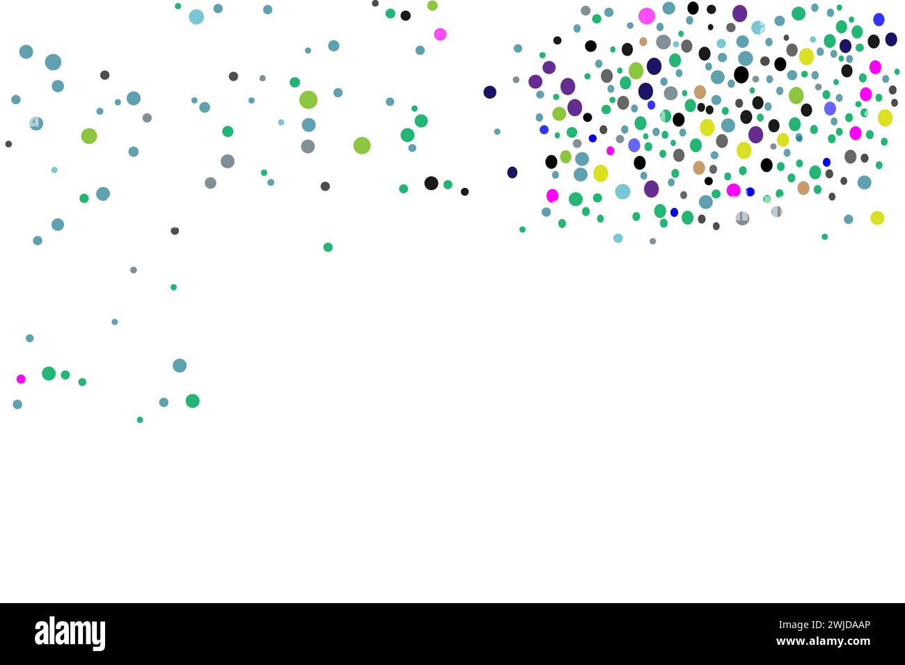 Light blue spheres shape vector pattern design for posters, banners ...