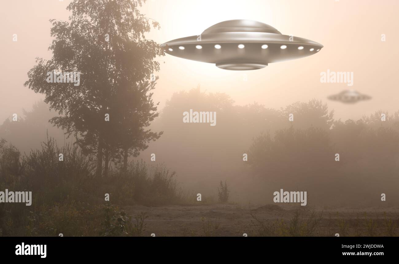 Alien spaceships hi-res stock photography and images - Alamy