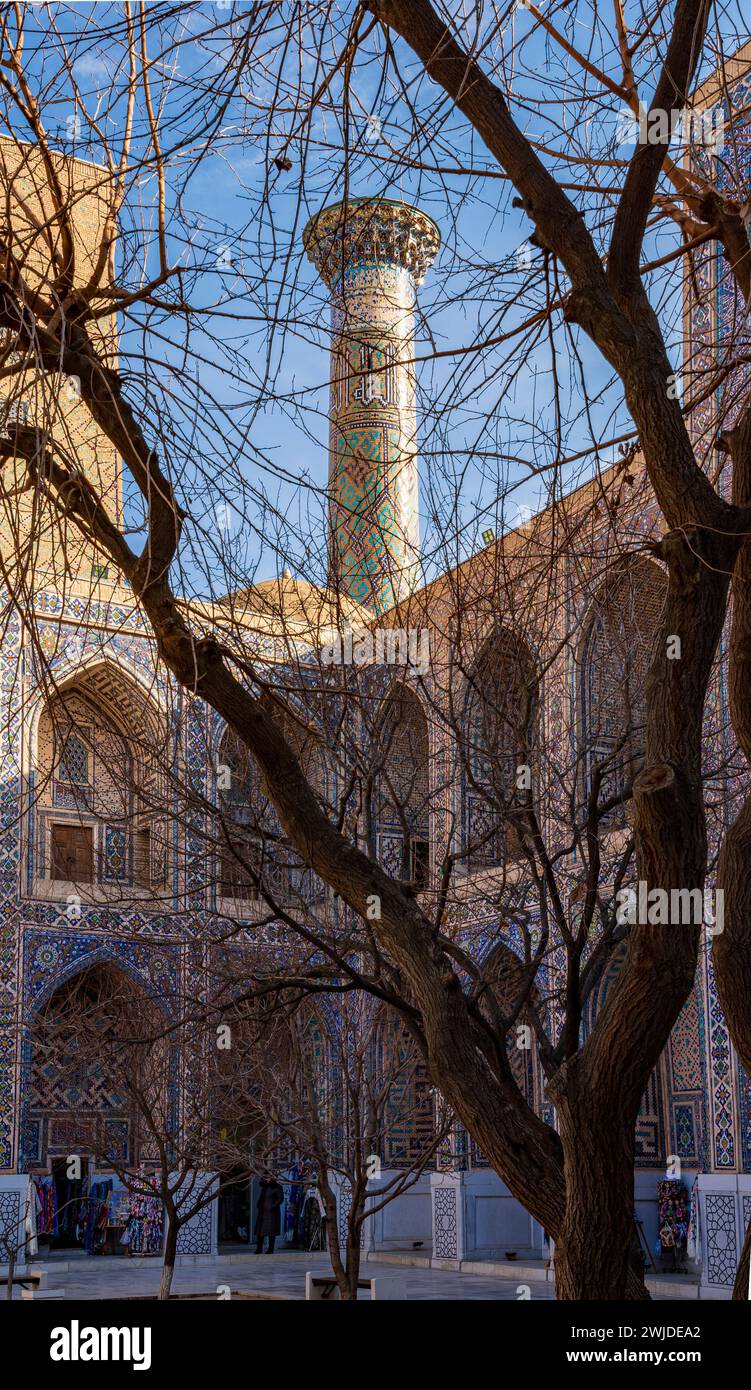 The life of the students of the Ulug Beg madrassah revolved around this ...