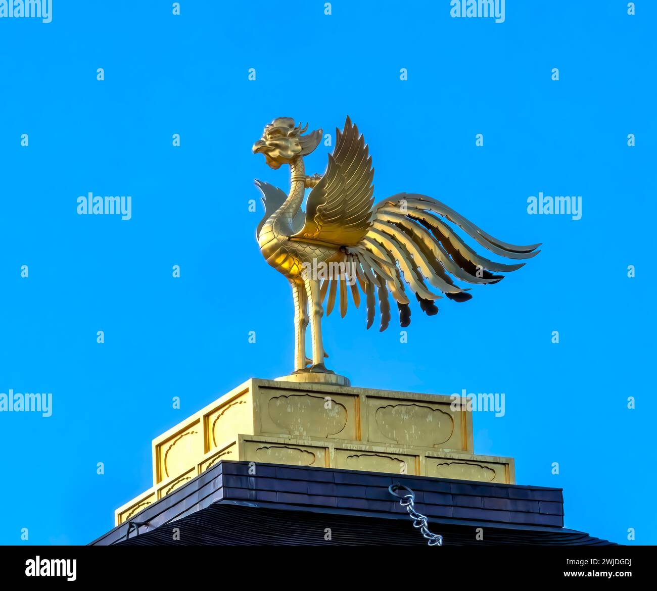 Golden phoenix hi-res stock photography and images - Alamy