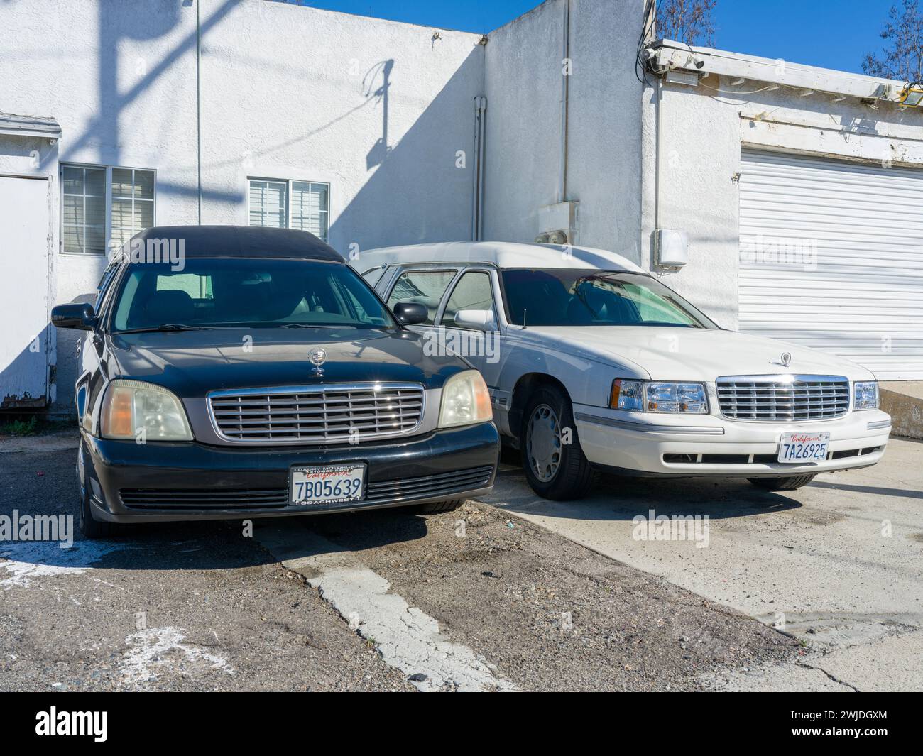 Cadillac hearse hi-res stock photography and images - Alamy