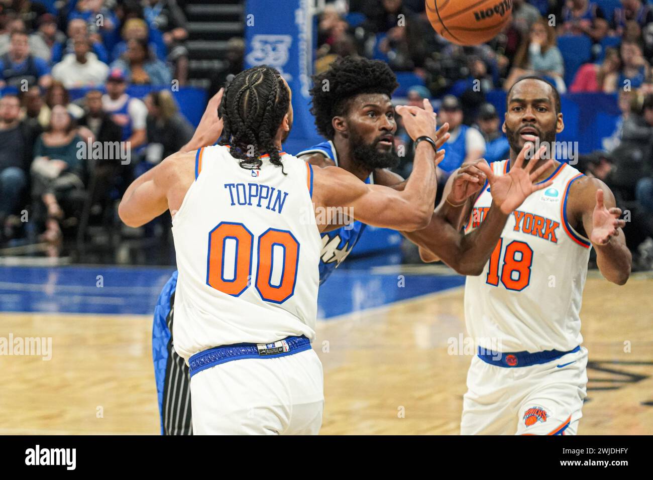 Orlando, Florida, USA, February 14, 2024, Orlando Magic forward ...