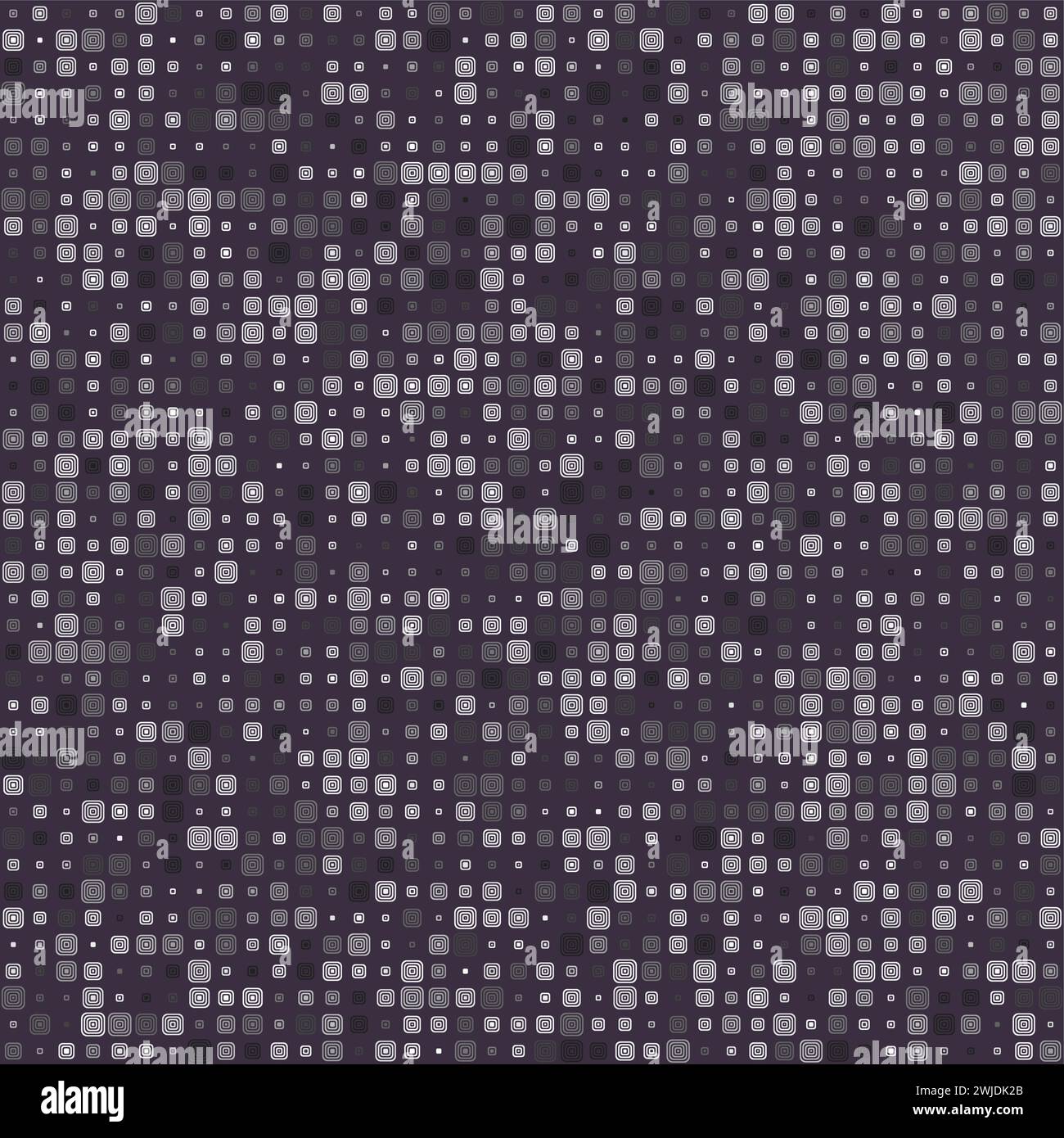 Pattern design. Stacked rounded square frames in multiple colors. Muted ...