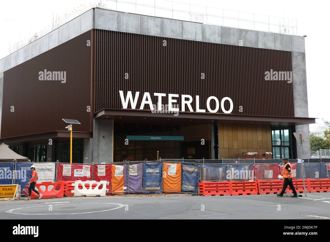 Waterloo Station, which is one of the six new stations that make up the ...
