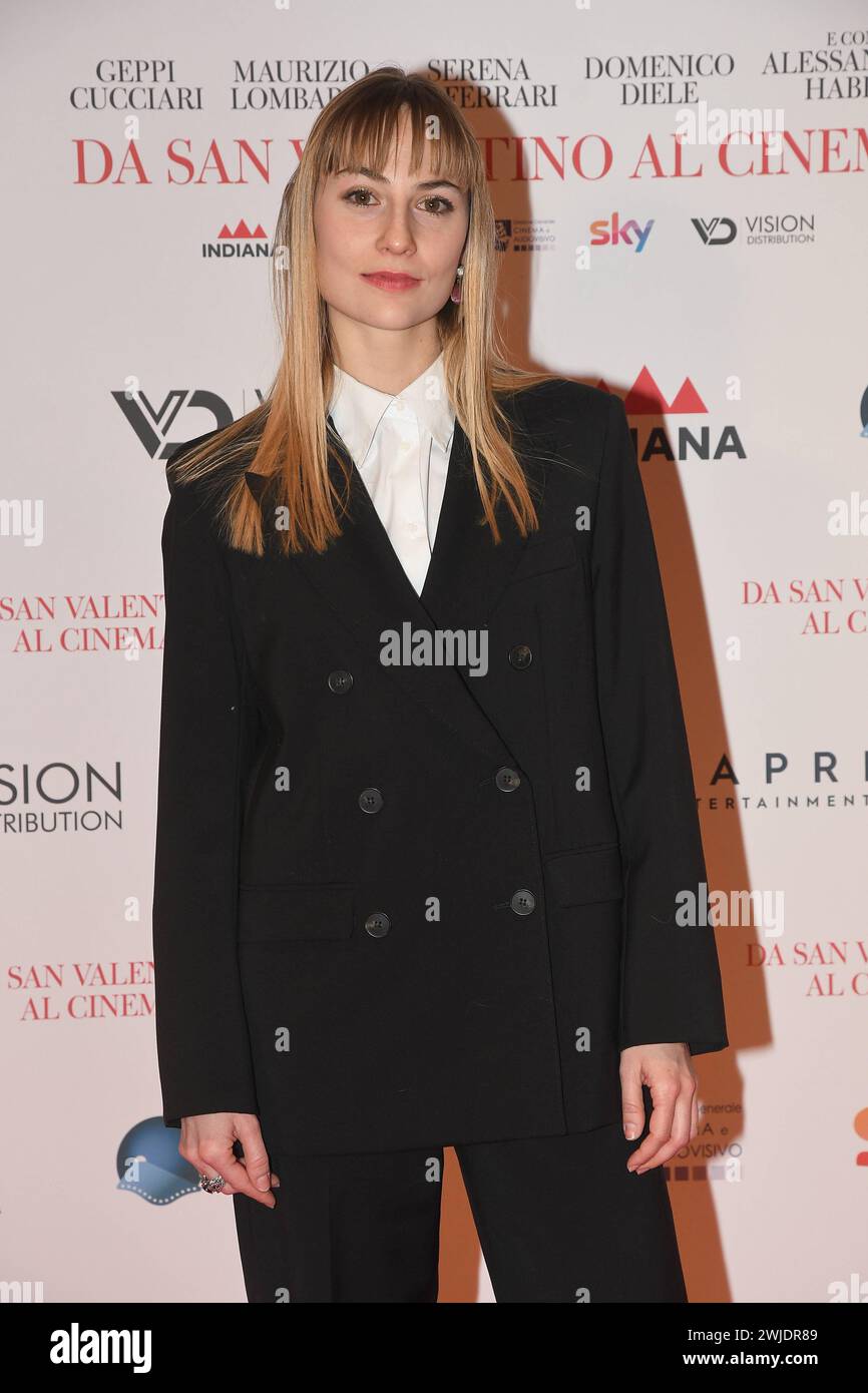 Rome, Italy. 14th Feb, 2024. Rome, Cinema The Space Moderno Film ...