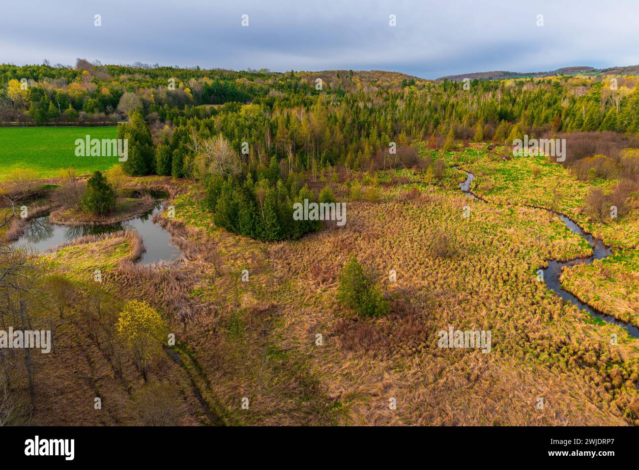 Trans-Canada Trail Doubes Bridge Area Stock Photo - Alamy