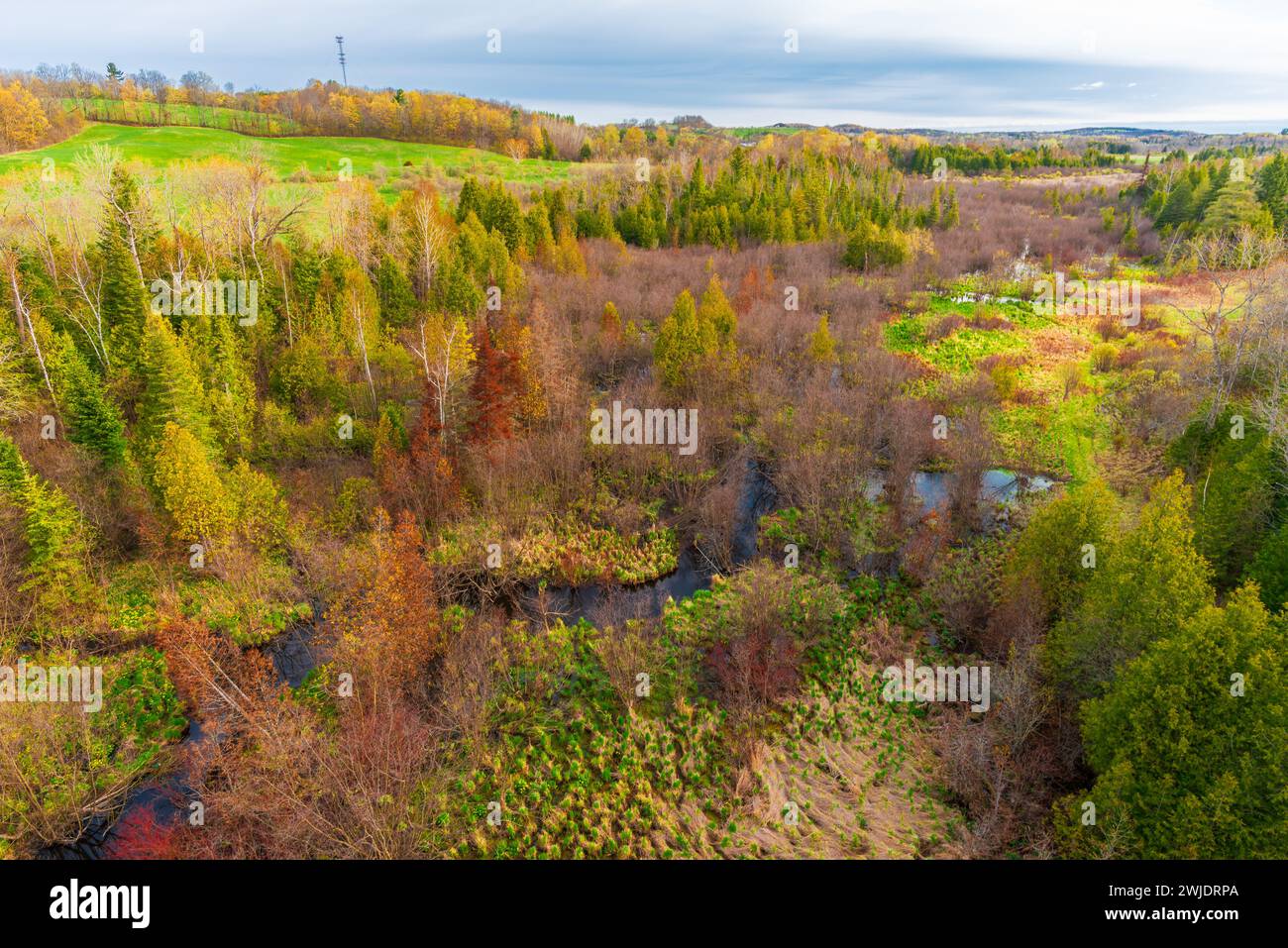 Trans-Canada Trail Doubes Bridge Area Stock Photo - Alamy