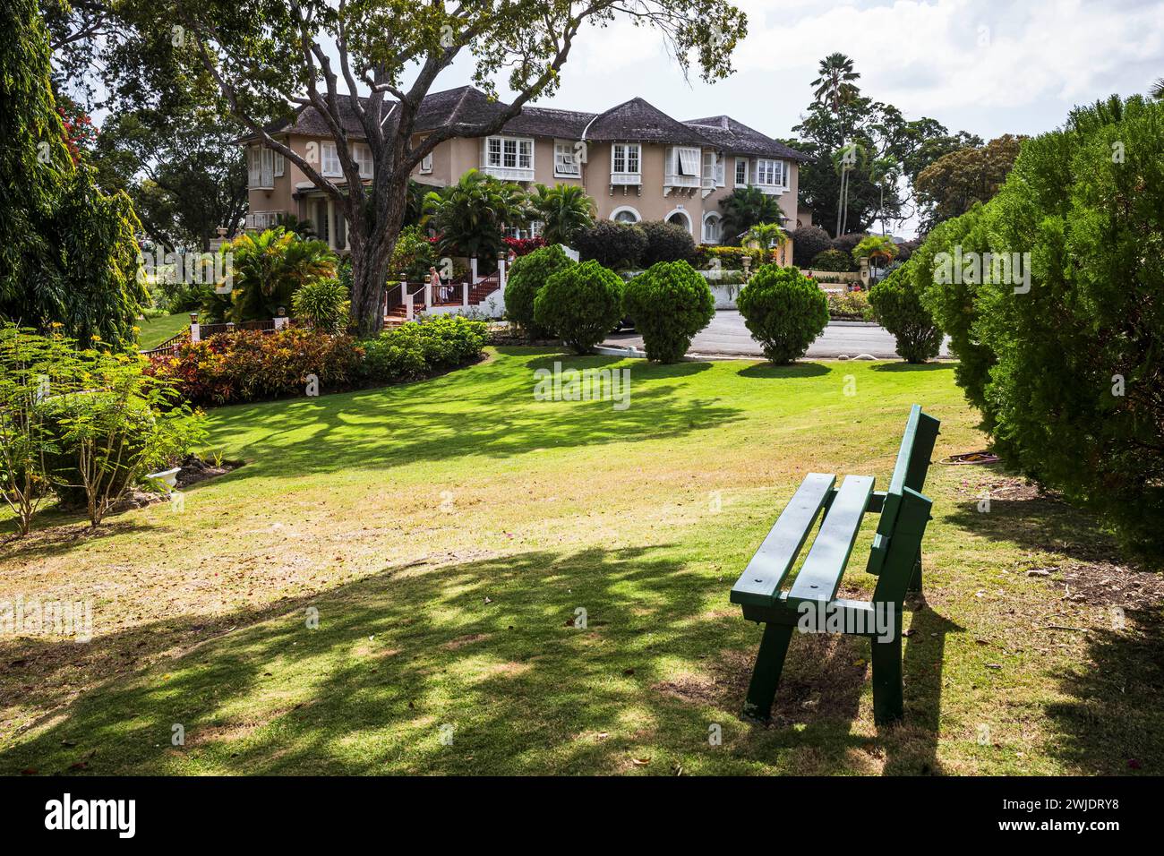 Ilaro Court, the official residence of the Prime Minister of Barbados ...