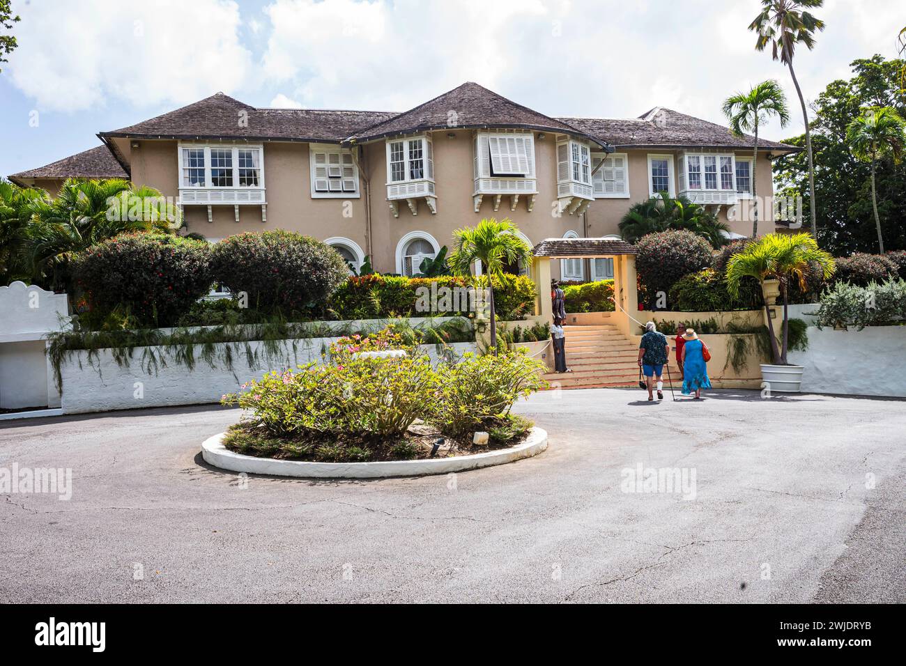 Ilaro Court, the official residence of the Prime Minister of Barbados ...