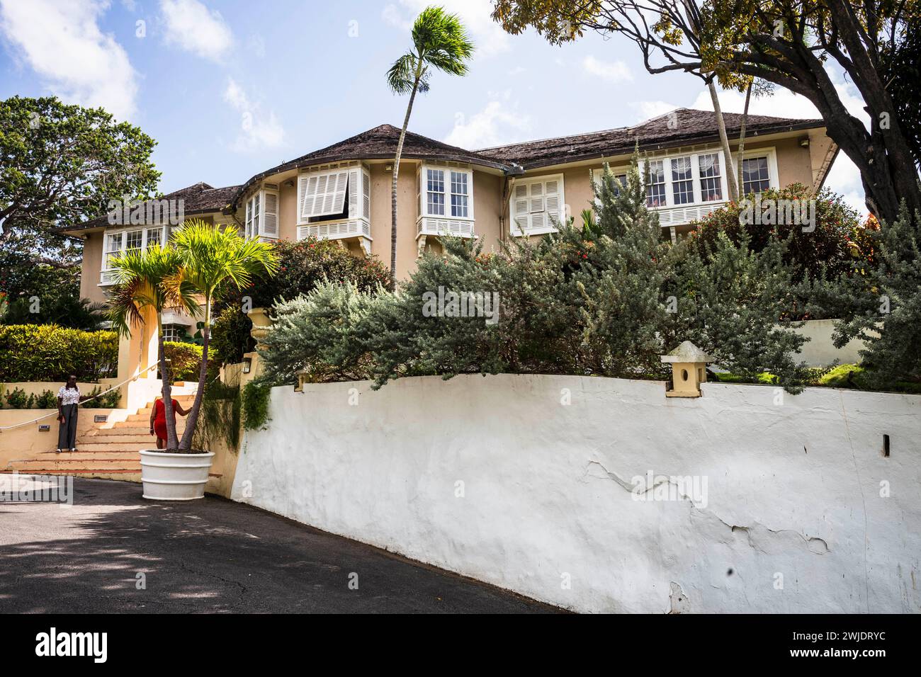 Ilaro Court, the official residence of the Prime Minister of Barbados ...