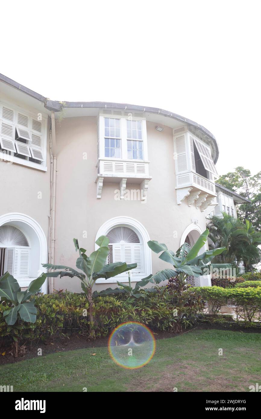 Ilaro Court, the official residence of the Prime Minister of Barbados ...