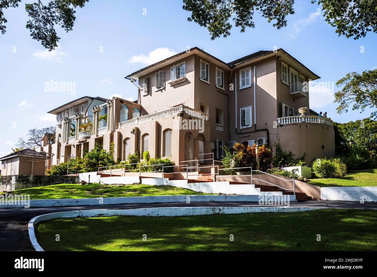 Ilaro Court, the official residence of the Prime Minister of Barbados ...