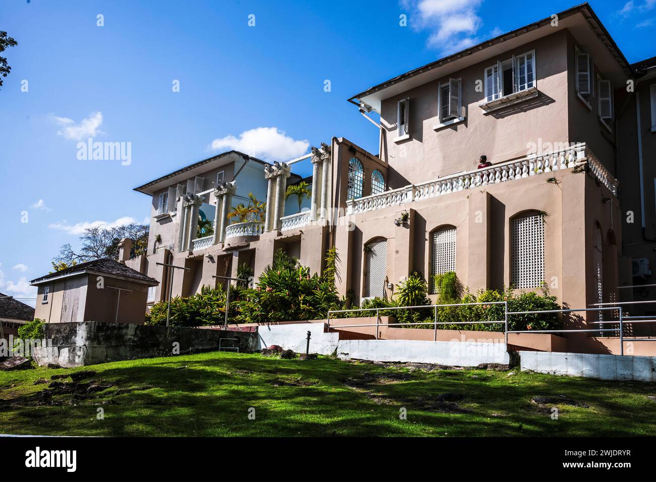 Ilaro Court, the official residence of the Prime Minister of Barbados ...