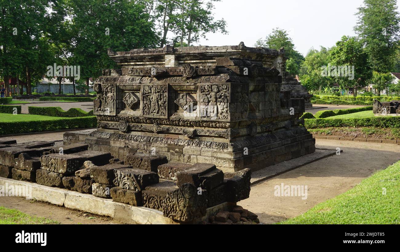 Tegowangi temple in Kediri, East Java. This temple is the place for the ...