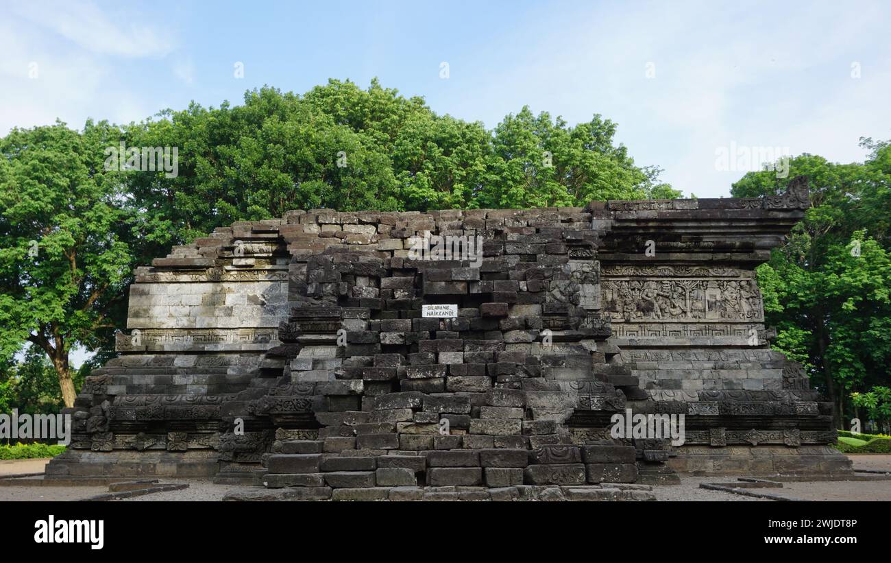 Tegowangi temple in Kediri, East Java. This temple is the place for the ...