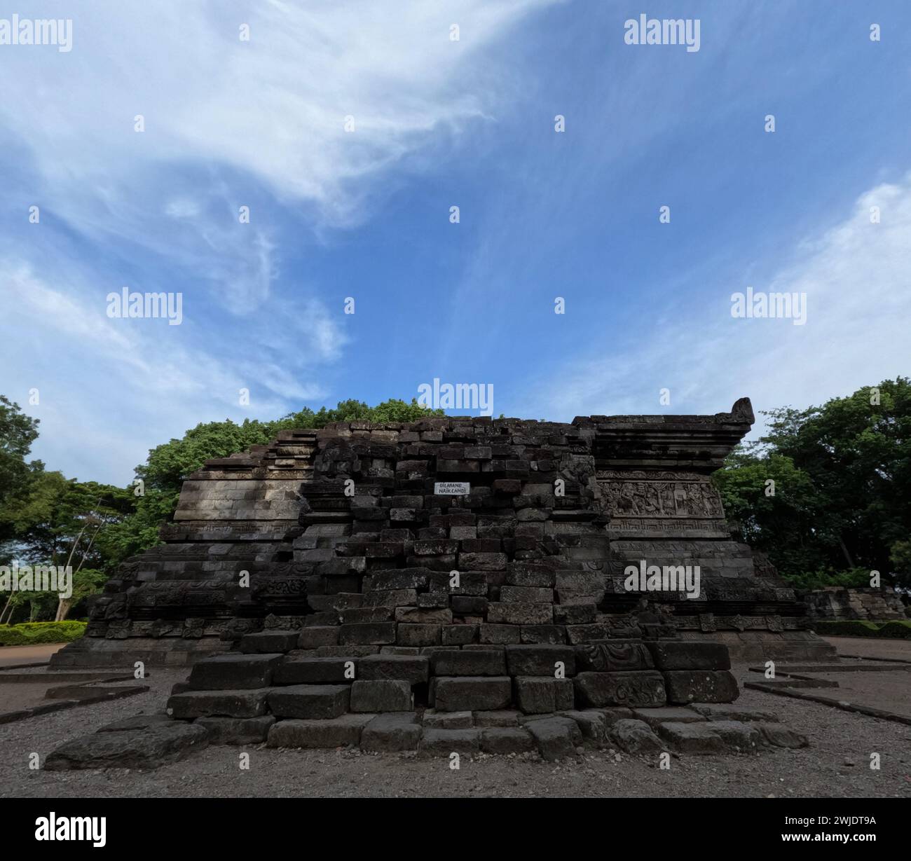 Tegowangi temple in Kediri, East Java. This temple is the place for the ...