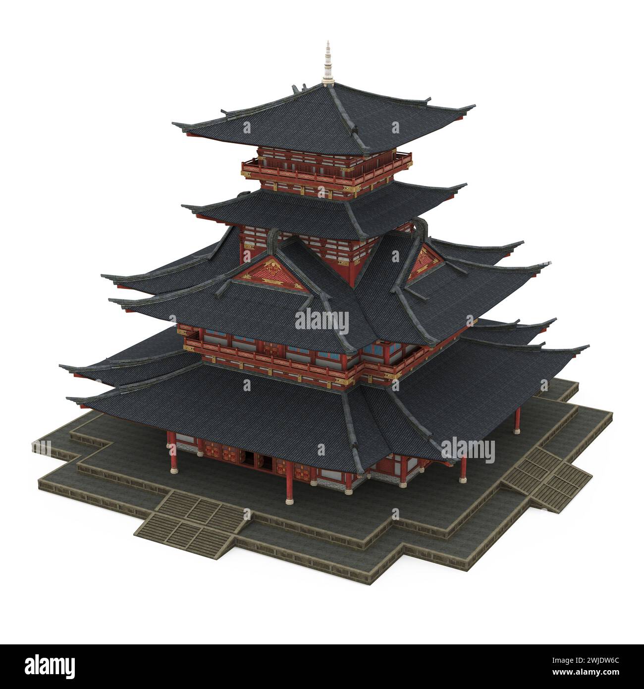 Pagoda tower architecture hi-res stock photography and images - Alamy