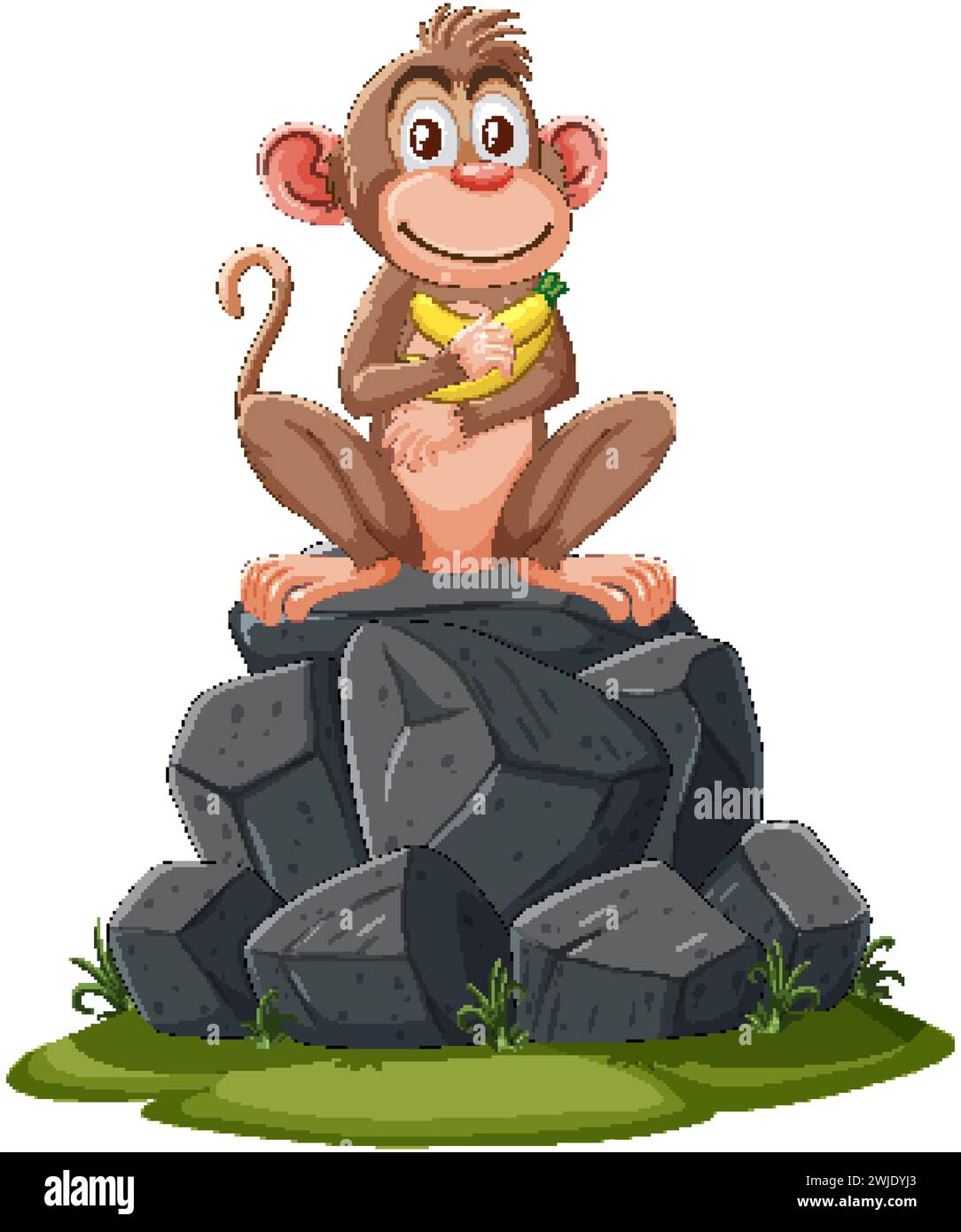 Sitting stones Stock Vector Images - Alamy