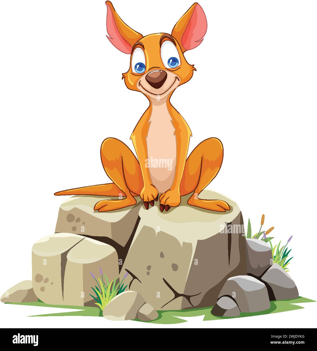 Dog animated drawing hi-res stock photography and images - Alamy