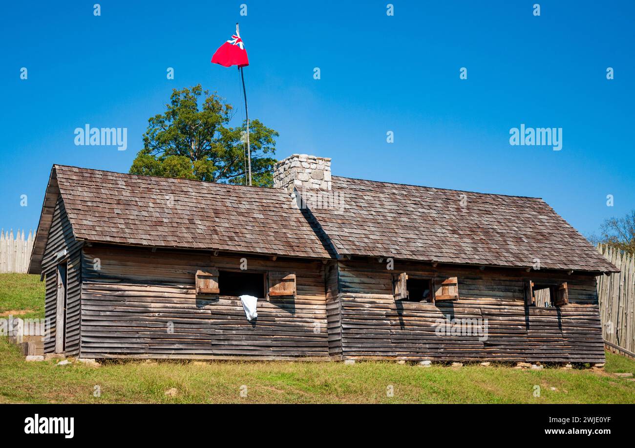 Fort Loudoun State Historic Site, Historic British Fortifications in ...