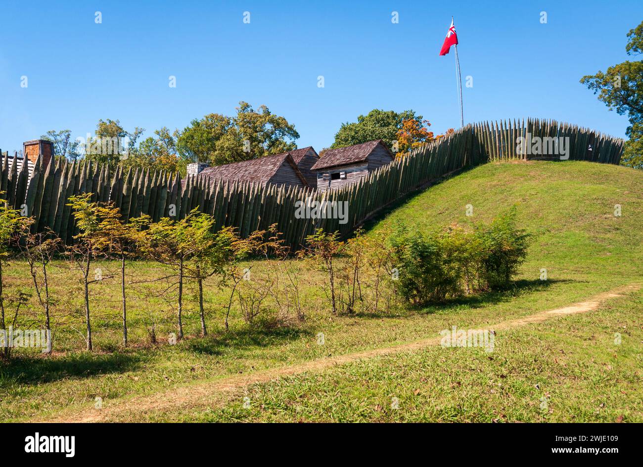 Fort Loudoun State Historic Site, Historic British Fortifications in ...