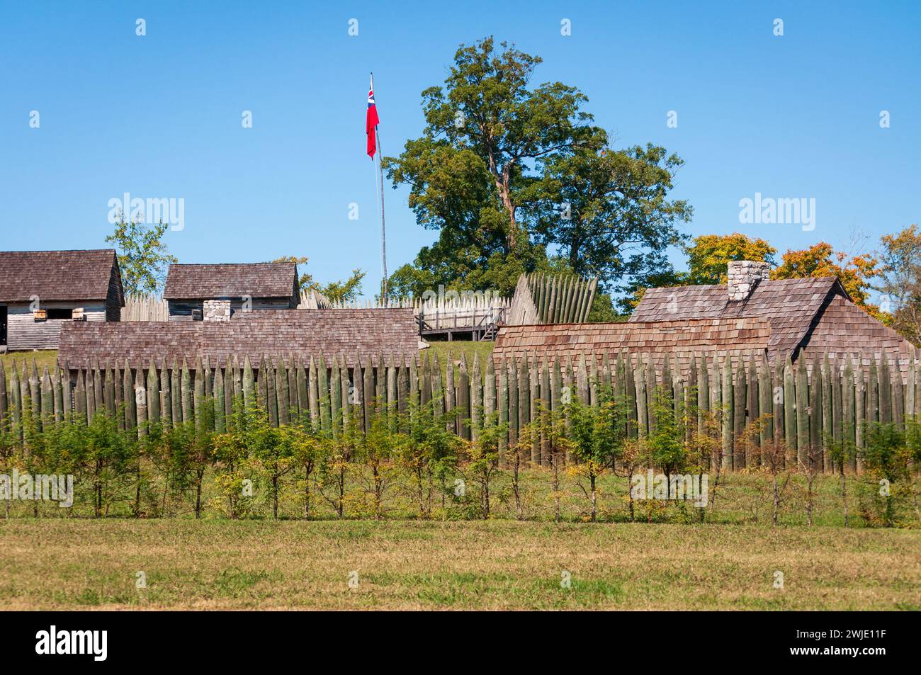 Fort Loudoun State Historic Site, Historic British Fortifications in ...