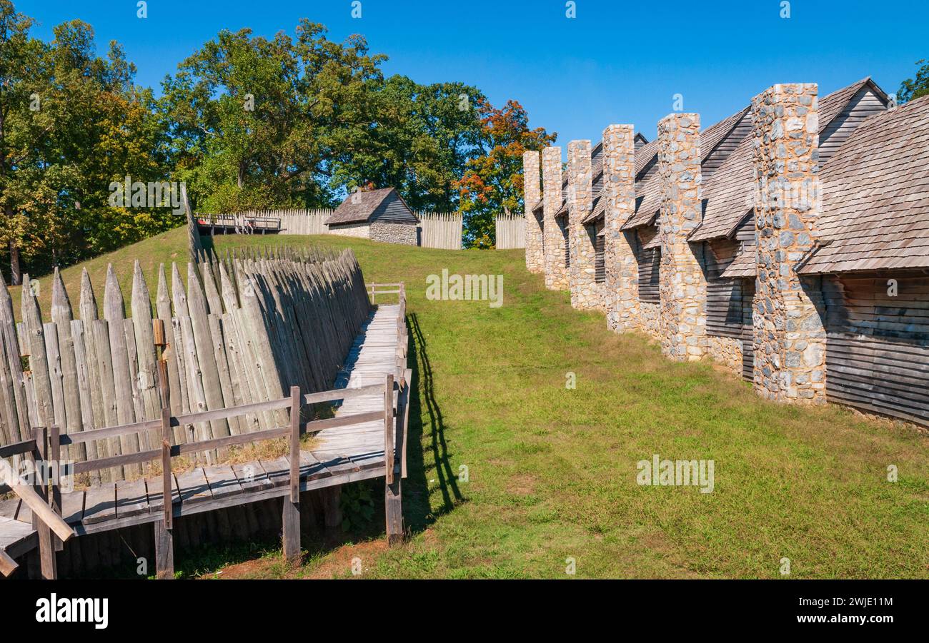 Fort Loudoun State Historic Site, Historic British Fortifications in ...
