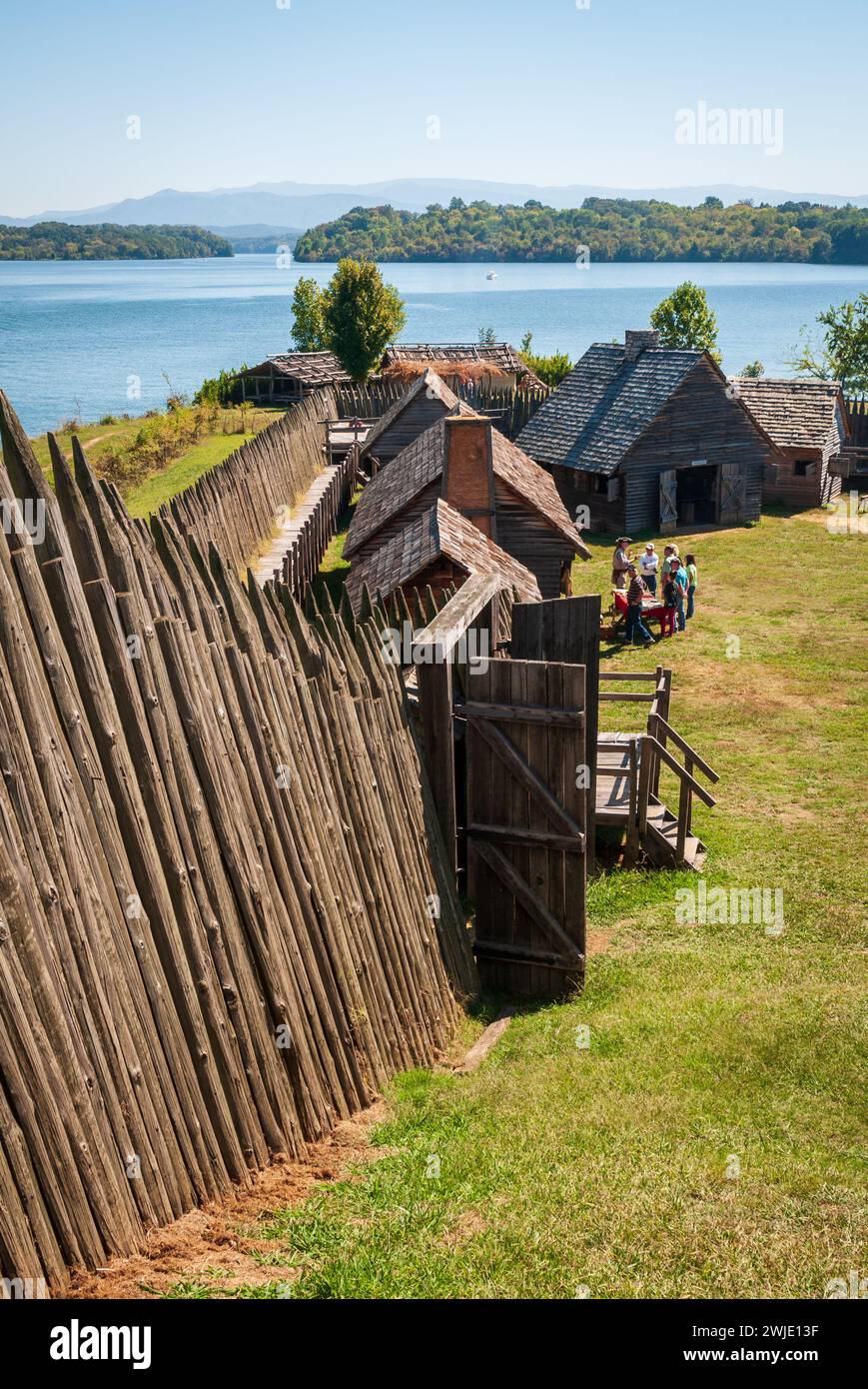 Fort Loudoun State Historic Site, Historic British Fortifications in ...