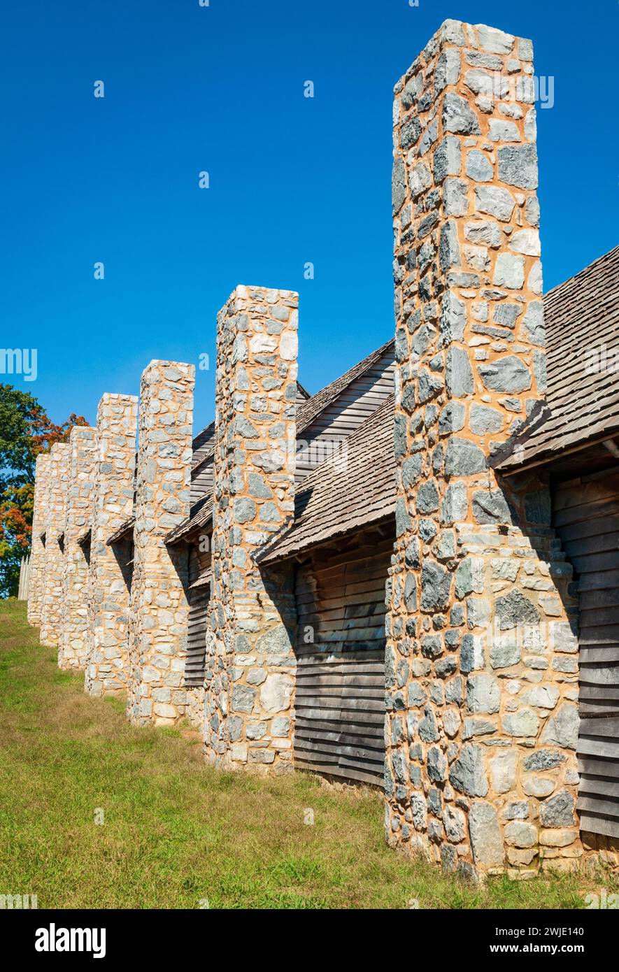Fort Loudoun State Historic Site, Historic British Fortifications in ...