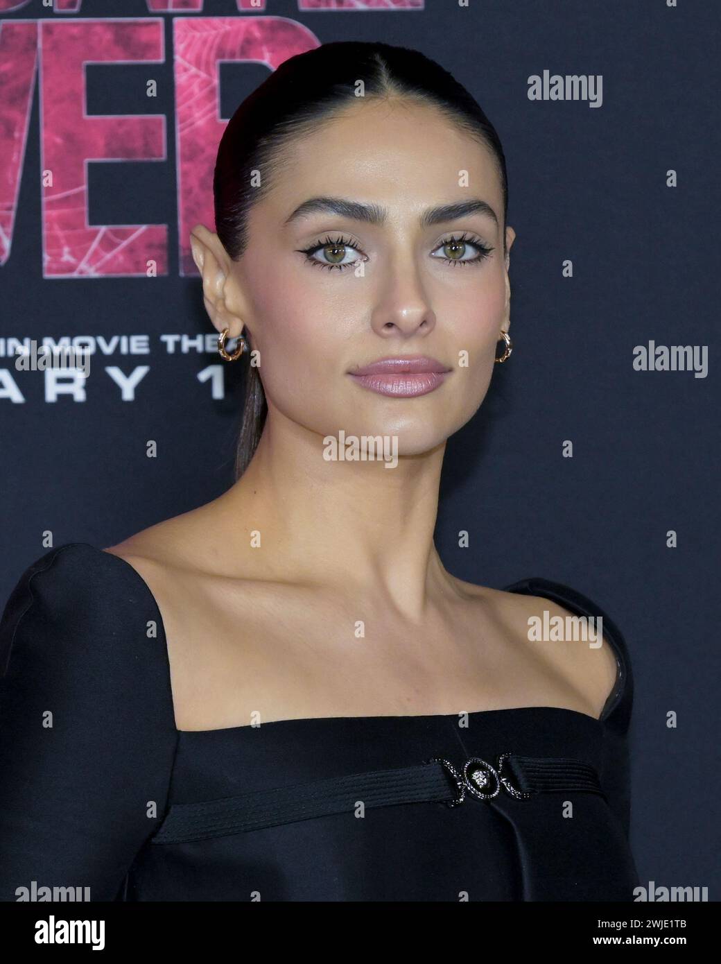 February 12 2024 Westwood California United States Renata Notni Attends The World Premiere