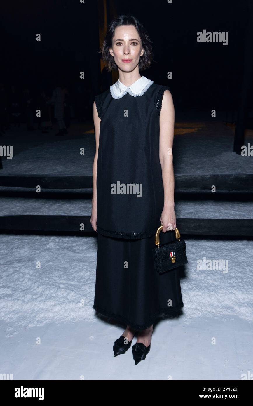 New York, Vereinigte Staaten. 14th Feb, 2024. Rebecca Hall attends THOM ...