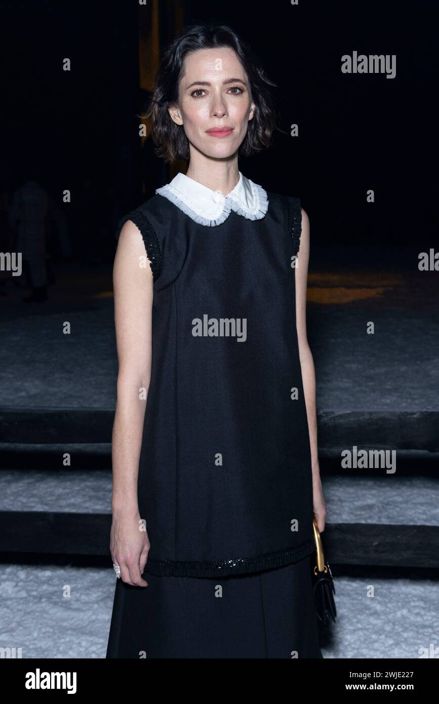New York, Vereinigte Staaten. 14th Feb, 2024. Rebecca Hall attends THOM ...