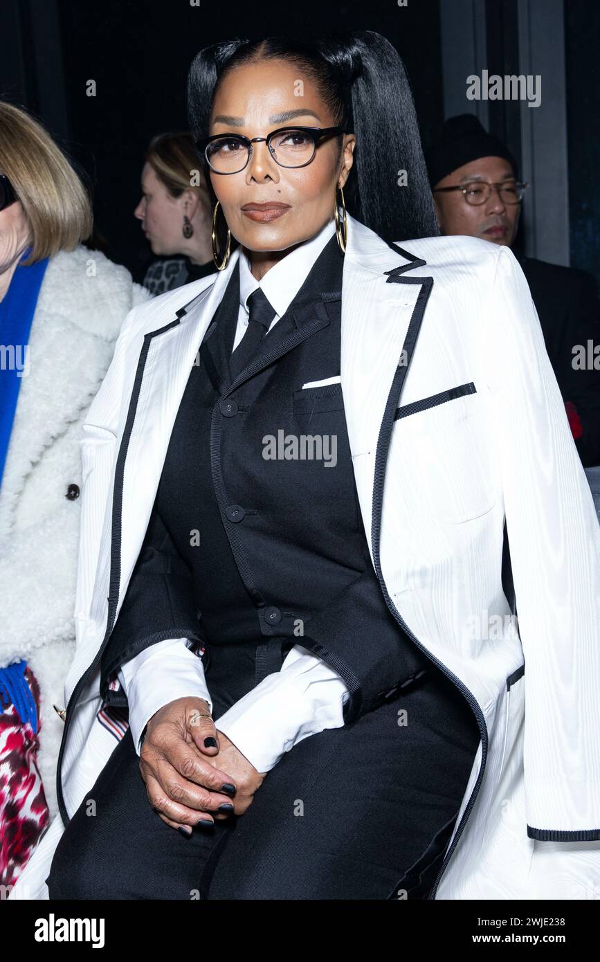 New York, Vereinigte Staaten. 14th Feb, 2024. Janet Jackson attends ...