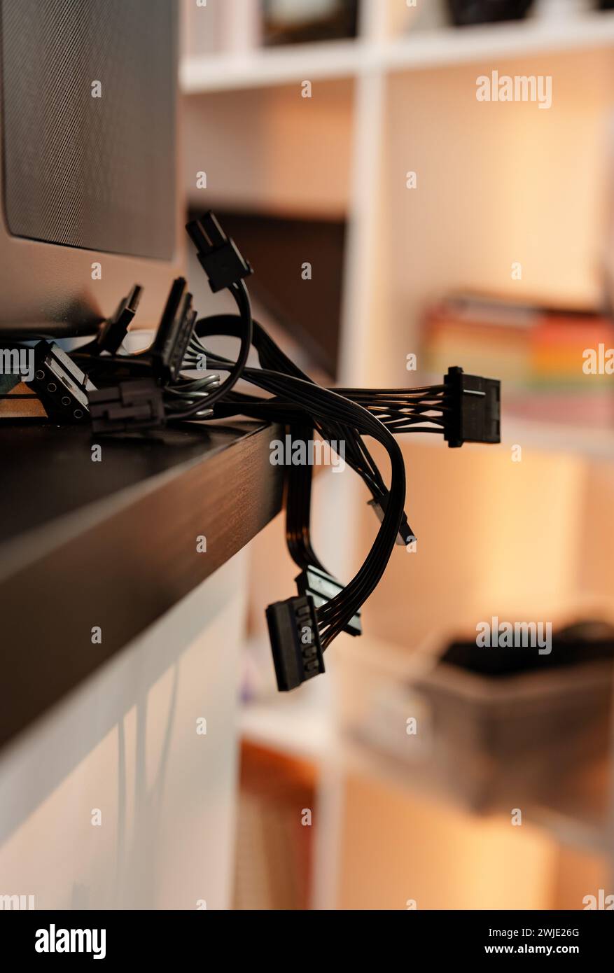 Computer parts of processing unit close up Stock Photo - Alamy