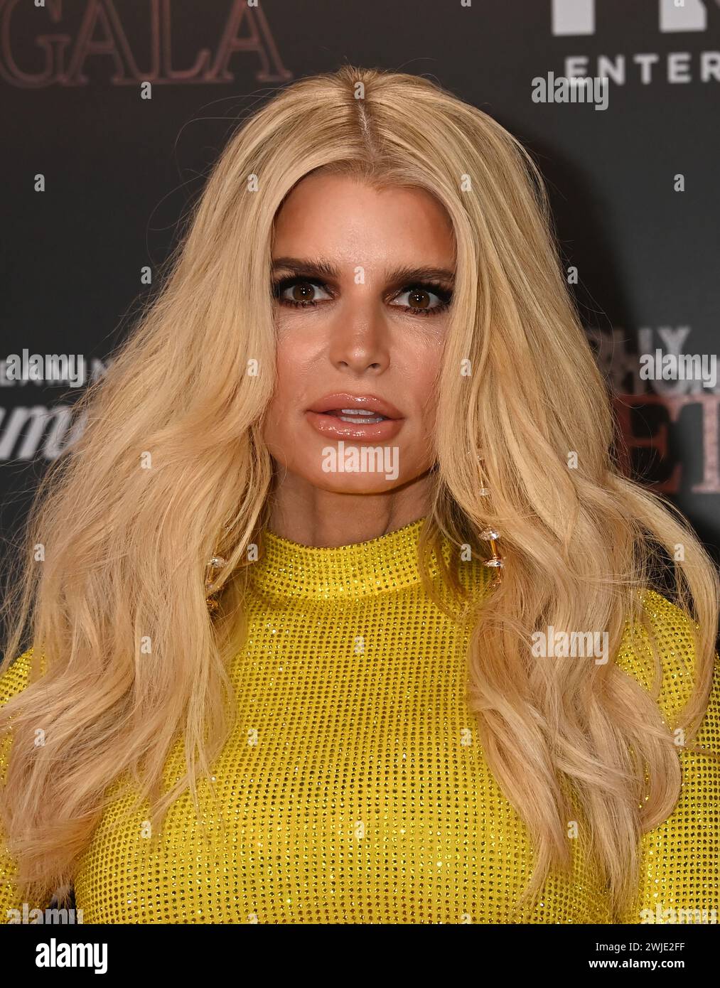 Nashville, USA. 15th Feb, 2024. Jessica Simpson arriving at Dolly ...